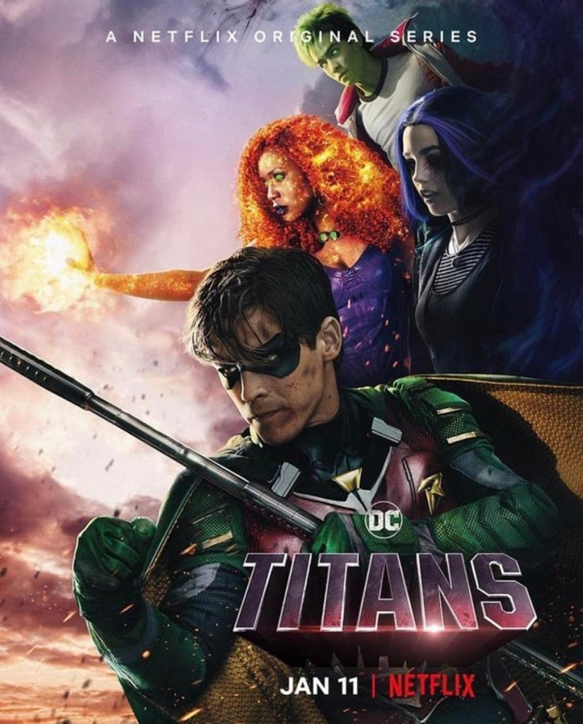 Poster TITANS Internasional Dirilis Menjelang Debutnya di Netflix ...